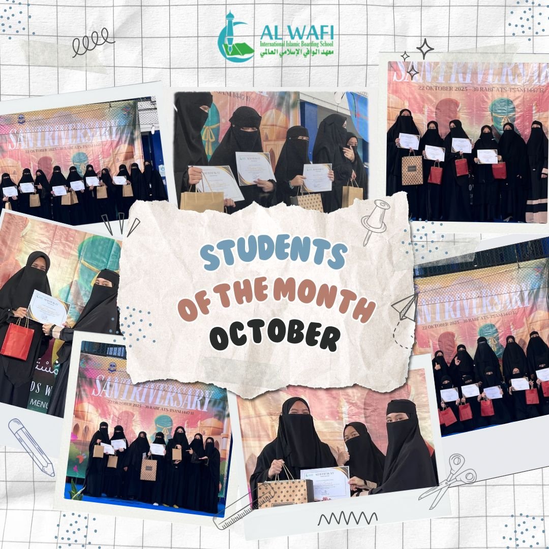 Students of The Month – October 2025 | Al Wafi International Islamic ...